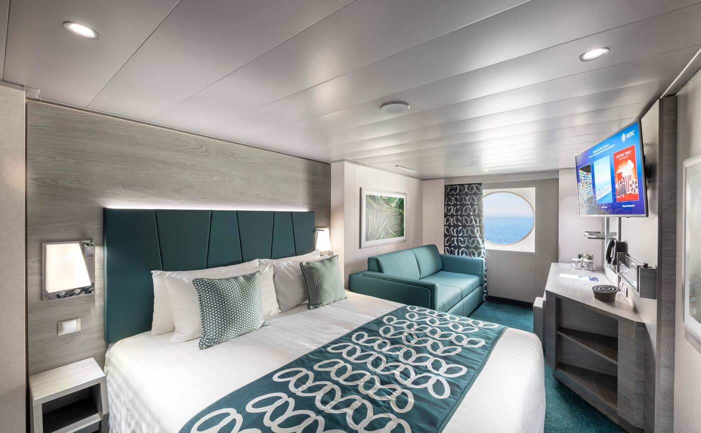 Cabins & Suites - MSC Euribia Cruise Ship | MSC Cruises